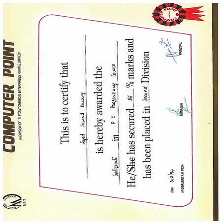 Computer point | PDF