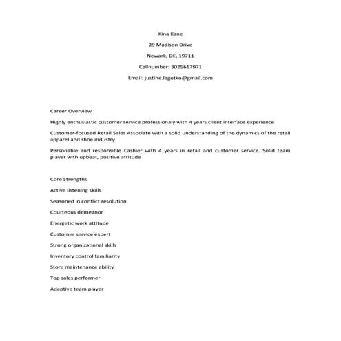 resume | DOCX