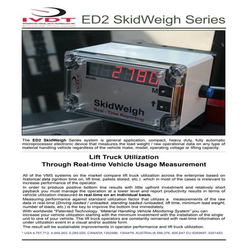 Ed2 skid weigh 2pv1 | PDF