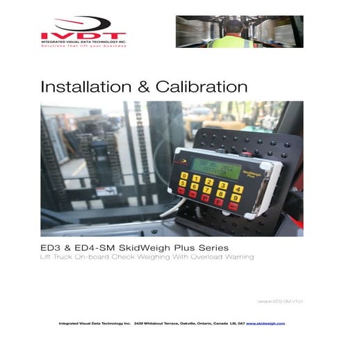 Ed3 & ed4 sm installation & calibration v101 | PDF