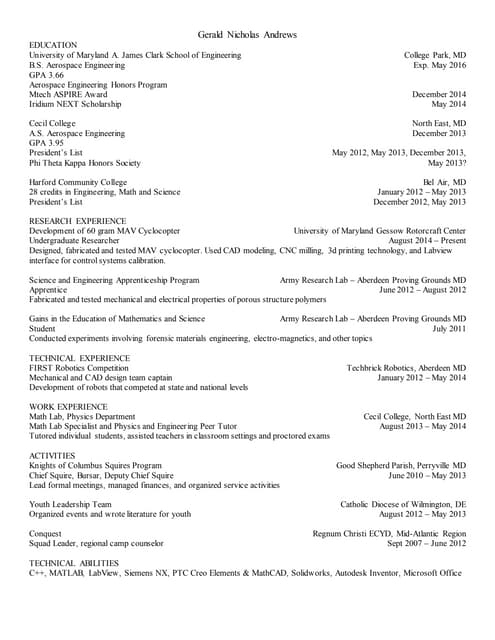 engineeringresume | PDF