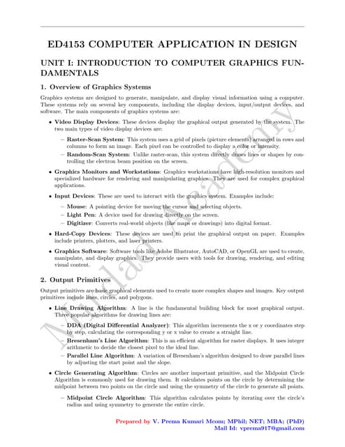Spline representations | PPTX