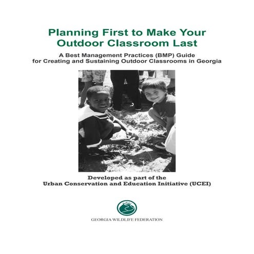 Making Your Outdoor Classroom Last | PDF