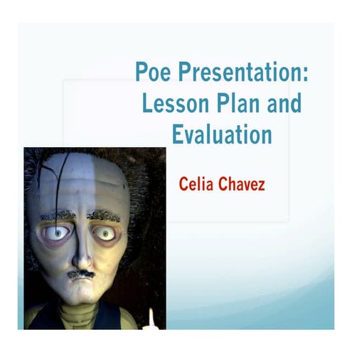 Poe Presentation Lesson Plan | PPT