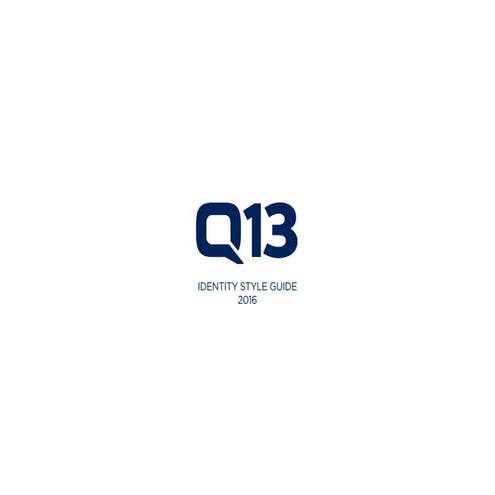 Q13_SEATTLE REBRANDING STYLEGUIDE FINAL | PDF