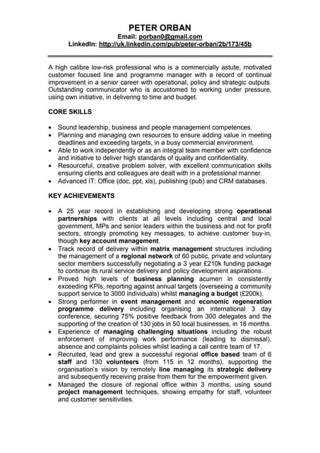 Debbie Rabe Resume 10.20.10