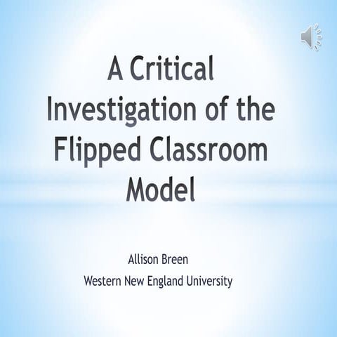 Flipped Classroom | PPT