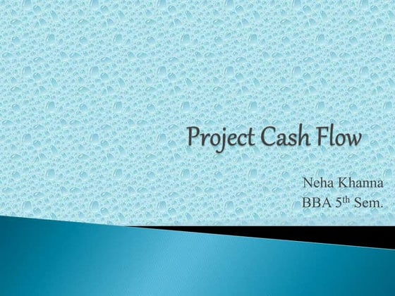 7. Seastar 6.5ha Cash Flow Graph | PPT