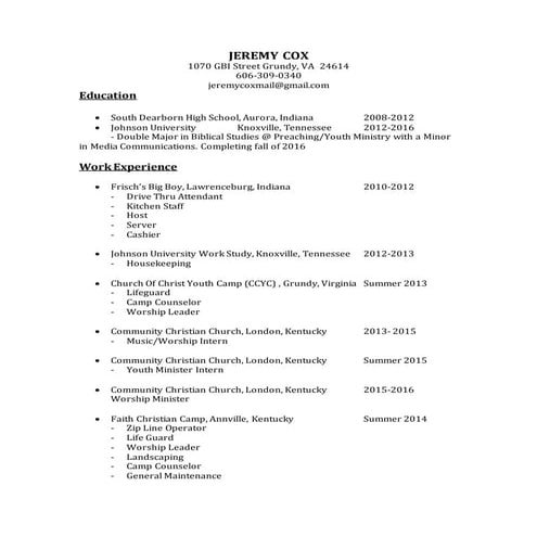 Resume | PDF
