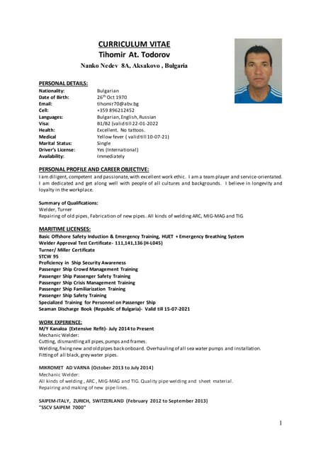 LPilcher CV 2016 | DOC