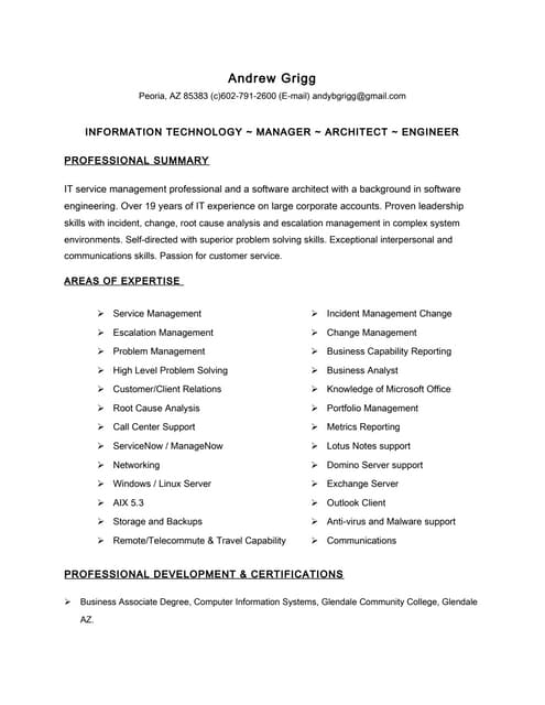 Thomas Daugherty Resume | PDF