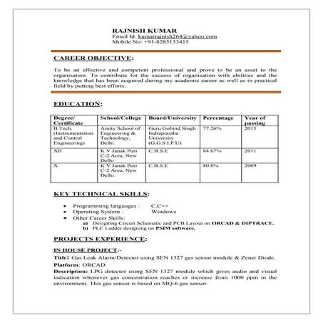 Rajnish Kumar | PDF | Technology & Computing