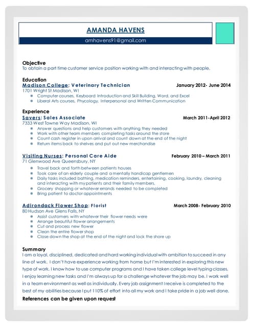 final resume123 | PDF