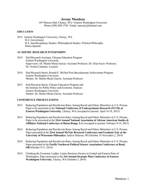 IMA Resume | PDF