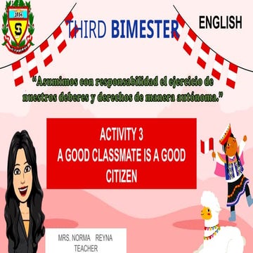 A GOOD CLASSMATE IS A GOOD CITIZEN.pptx1 | PPT