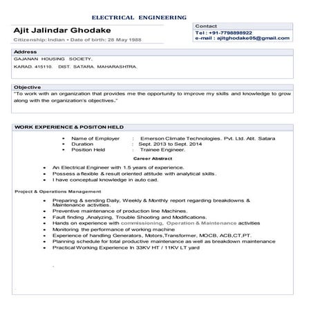 Ajit__Resume | PDF