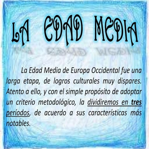 Edad media | PPTX