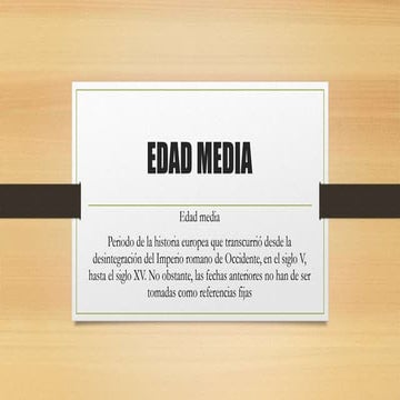La Edad Media - Literatura | PPTX