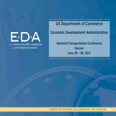 Economic Development Administration Update | PDF
