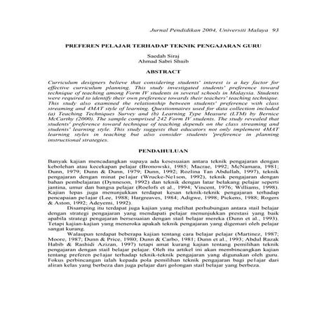 Edaran 4 jurnal pendidikan | PDF