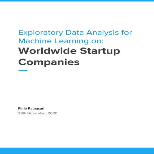 Exploratory Data Analysis of Worldwide Startup Companies using Python ...