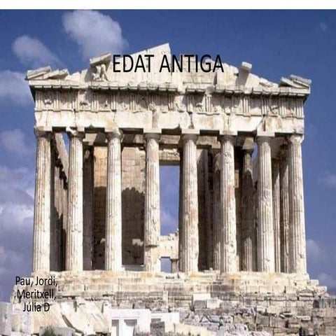 Edat antiga power | PPT