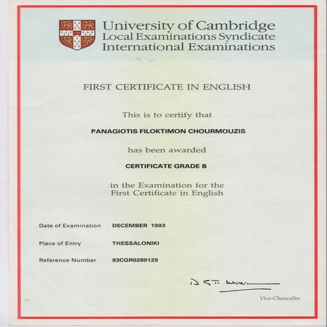 A Complete Guide For Certificate Of Proficiency In English – OVPAJR