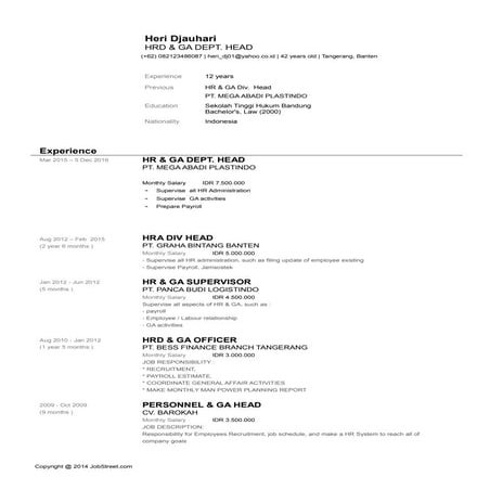Curriculum Vitae Leo | DOC