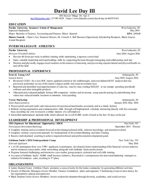 Austin Rice Resume | PDF