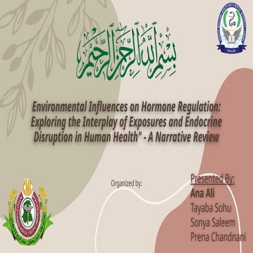 environment influences on hormones regulation exploring the interplay ...