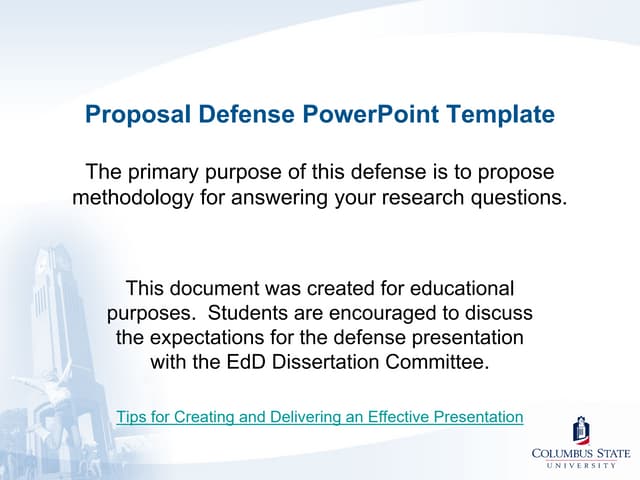 Research Proposal Defense Slide Presentation Template.pptx