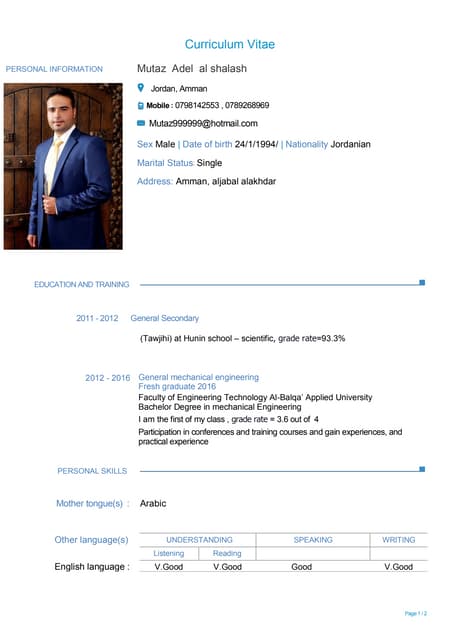 CV-Hamed Raad(Evidence) | PDF | Civil Engineering Industry | Industries