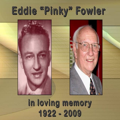 Eddie fowler memorial presentation | PPT
