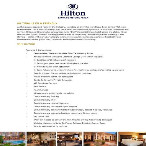 Hilton film one-sheet v2 | PDF