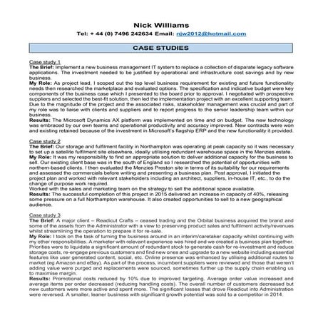 Case studies for LinkedIn | PDF