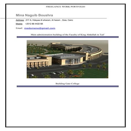 Mina PORTFOLIO | PDF