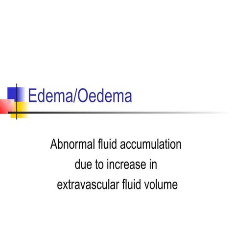 Edema | PPT