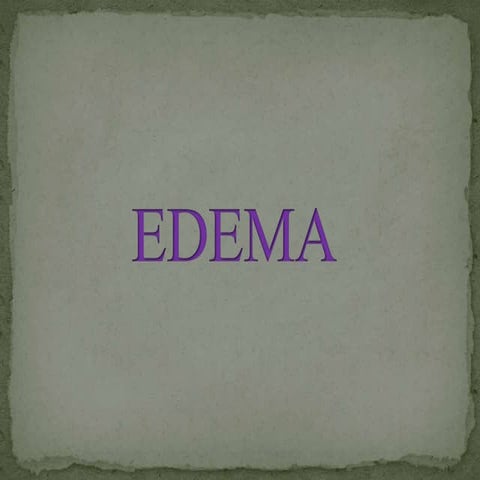 Edema 111111111111111111111111111111pptx Pptx