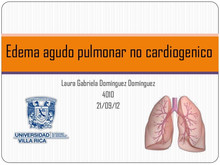 Edema Agudo De Pulmon