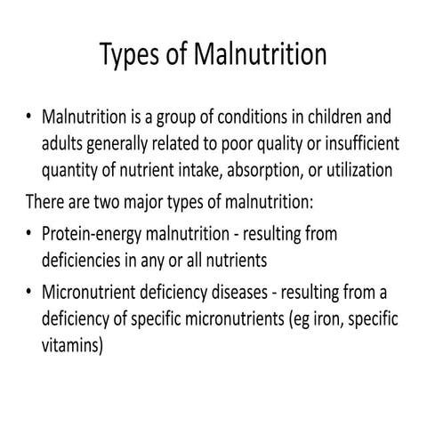 Edema and Malnutrition(Nutrition and Health) | PDF