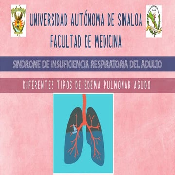 Edema de pulmon y sira | PDF