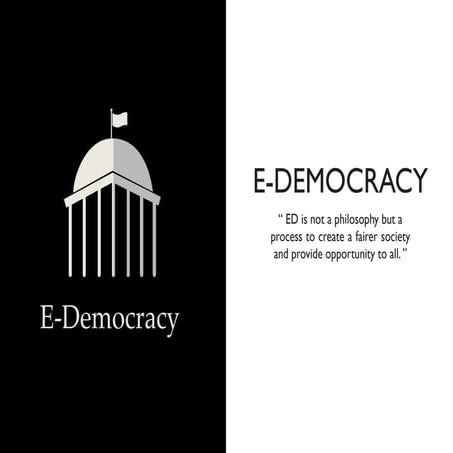 E democracy project | PPT