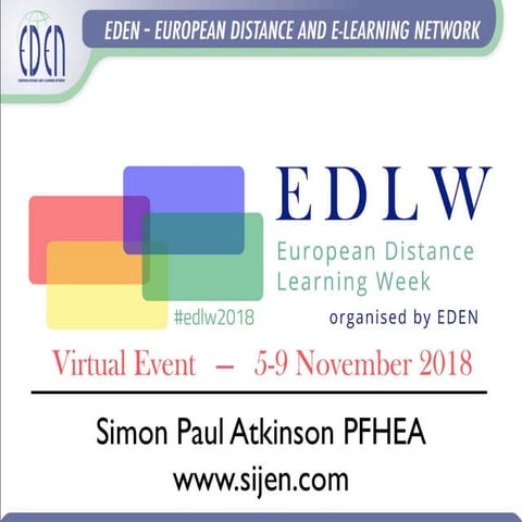 Designing Pathways: which way to innovation? - Simon Paul Atkinson # ...