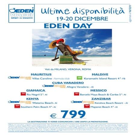 Eden day 19-20 dic | PDF