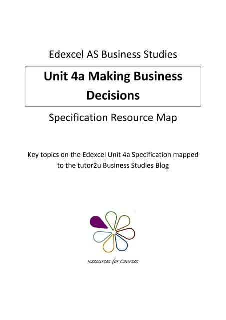 Unit 1: Excellent revision aid..a must for all students | PDF