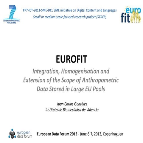 EDF2012 - EUROFIT | PPTX