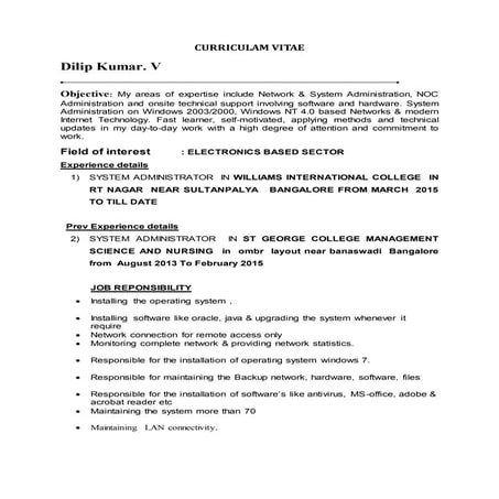 Dilip resume (1)(2) | DOCX