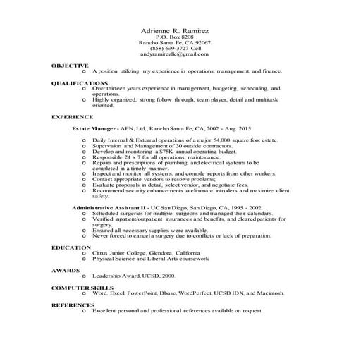 Resume -Jan52015 | DOCX