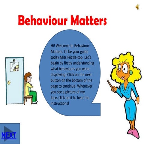 EDFD ICT resource - Behaviour Management | PPTX