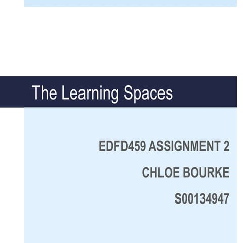 The Learning Spaces | PPT